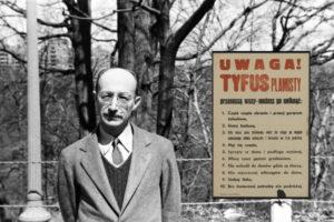 Fotografia Ludwika Rajchmana pochodzi z serwisu radlinska.pl . Plakat ...